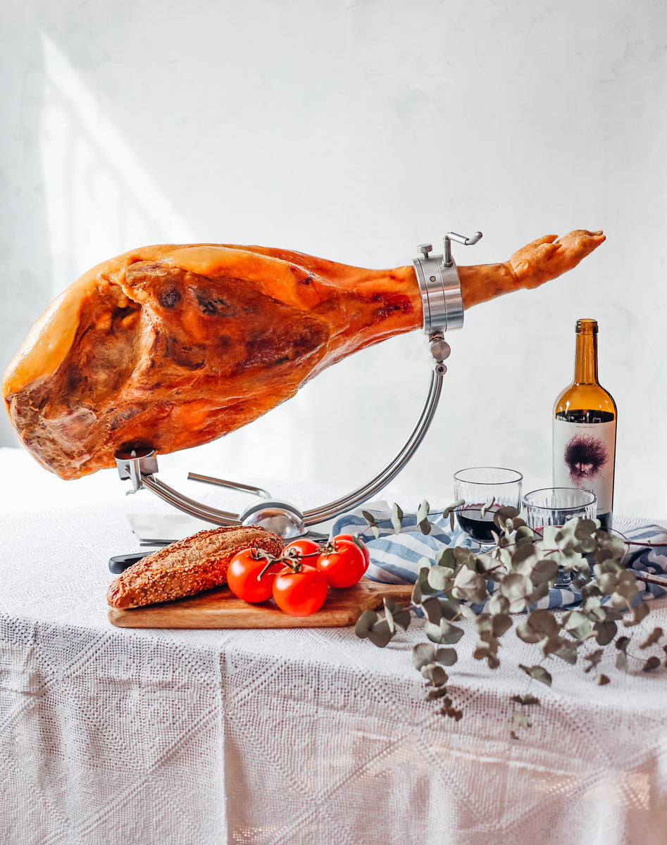 Jamón ibérico con pata y reducido en sal | Muñoz Rojo – MUÑOZ ROJO